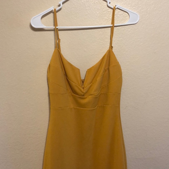 Hot Miami Styles | Dresses | Hot Miami Styles Mustard Yellow Gold ...